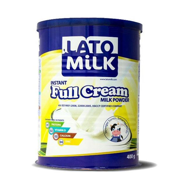 Lato Instant Full Cream Milk Powder 400gm | ChapMart | Online ...